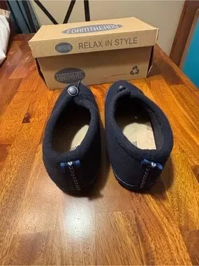 Foamtreads | Shoes | Foamtreads Womens Blue Slipon Toggle Slippers ...